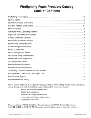 Ansul Foam | PDF