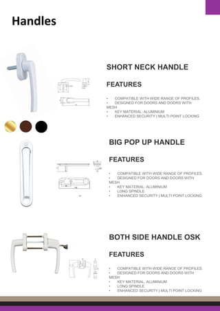 ANS uPVC is a One-Stop Solution for All uPVC Hardware | PPTX