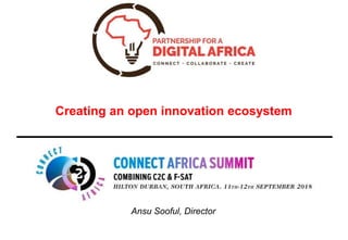 CREATING AN OPEN INNOVATION ECOSYSTEM Presentation | PPTX | Internet ...