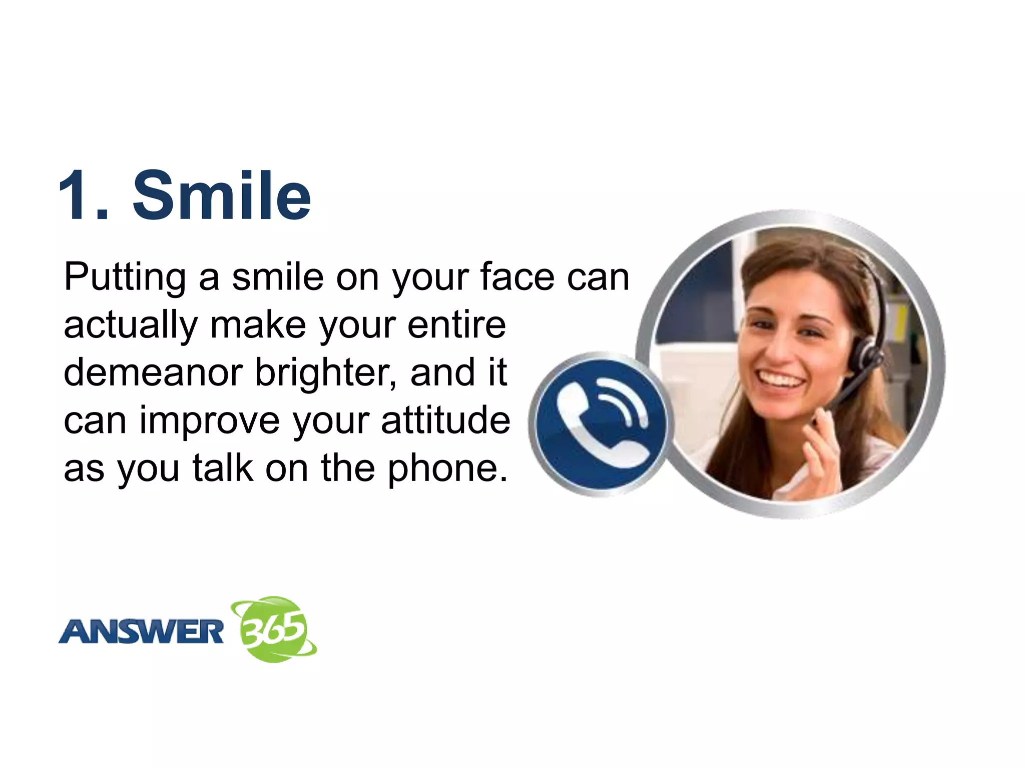 How to Stand Out on the Phone | PPT