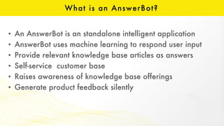 Creating AnswerBot with Keras and TensorFlow (TensorBeat) | PPT