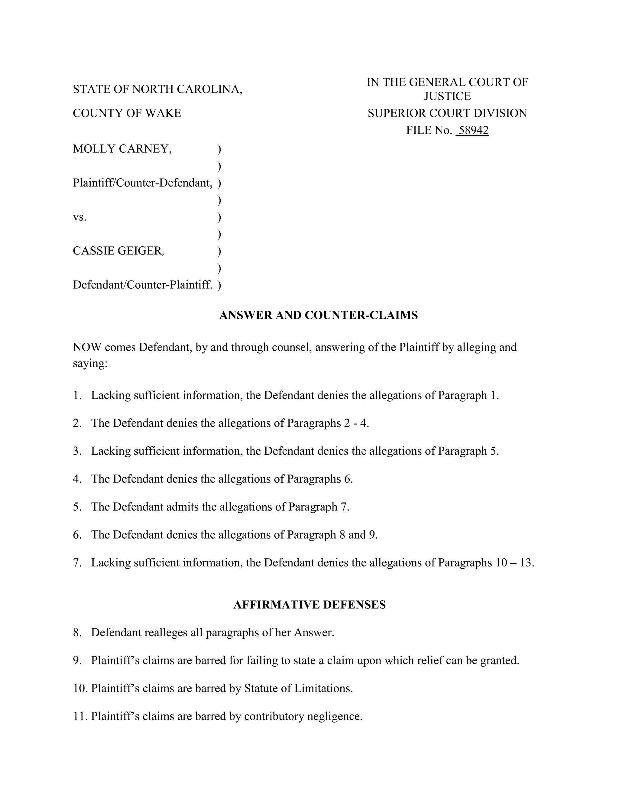 Answer & counterclaim for ms. geiger | DOCX