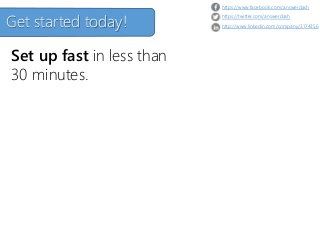 AnswerDash for E-Commerce (3 mins) | PPTX | Web Development | Internet