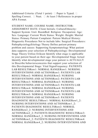 ANSWER EXAMPLESThe regulation that I feel is most important is.docx