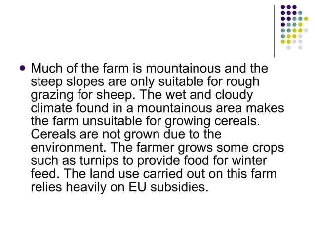 Answering a farming question | PPT | Agriculture | Industries