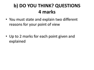 Answering an exam question | PPTX