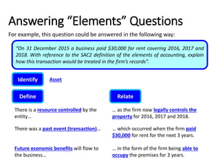 Answering Elements Questions | PPTX