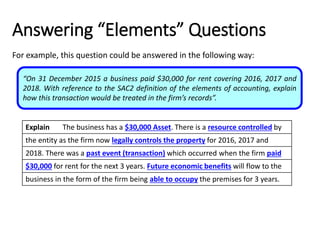 Answering Elements Questions | PPTX