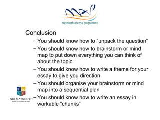 Answering essay questions | PPT