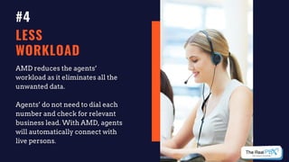 Benefits of Answering Machine Detection | The Real PBX | PPT