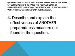 Elective Geography Skills : Answering open ended questions | PPTX