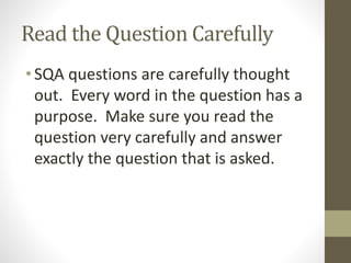 Answering questions in pe (3) | PPTX