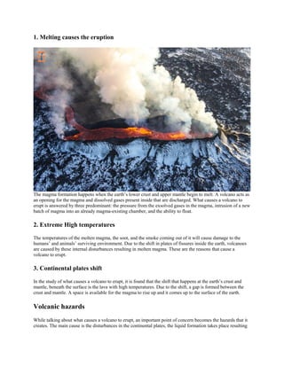 What Causes A Volcano To Erupt? 3 Approved Reasons | Future Education ...