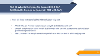 Answering the Top 7 FAQs about RISE with SAP Business Implementation | PPTX | Cloud Computing ...
