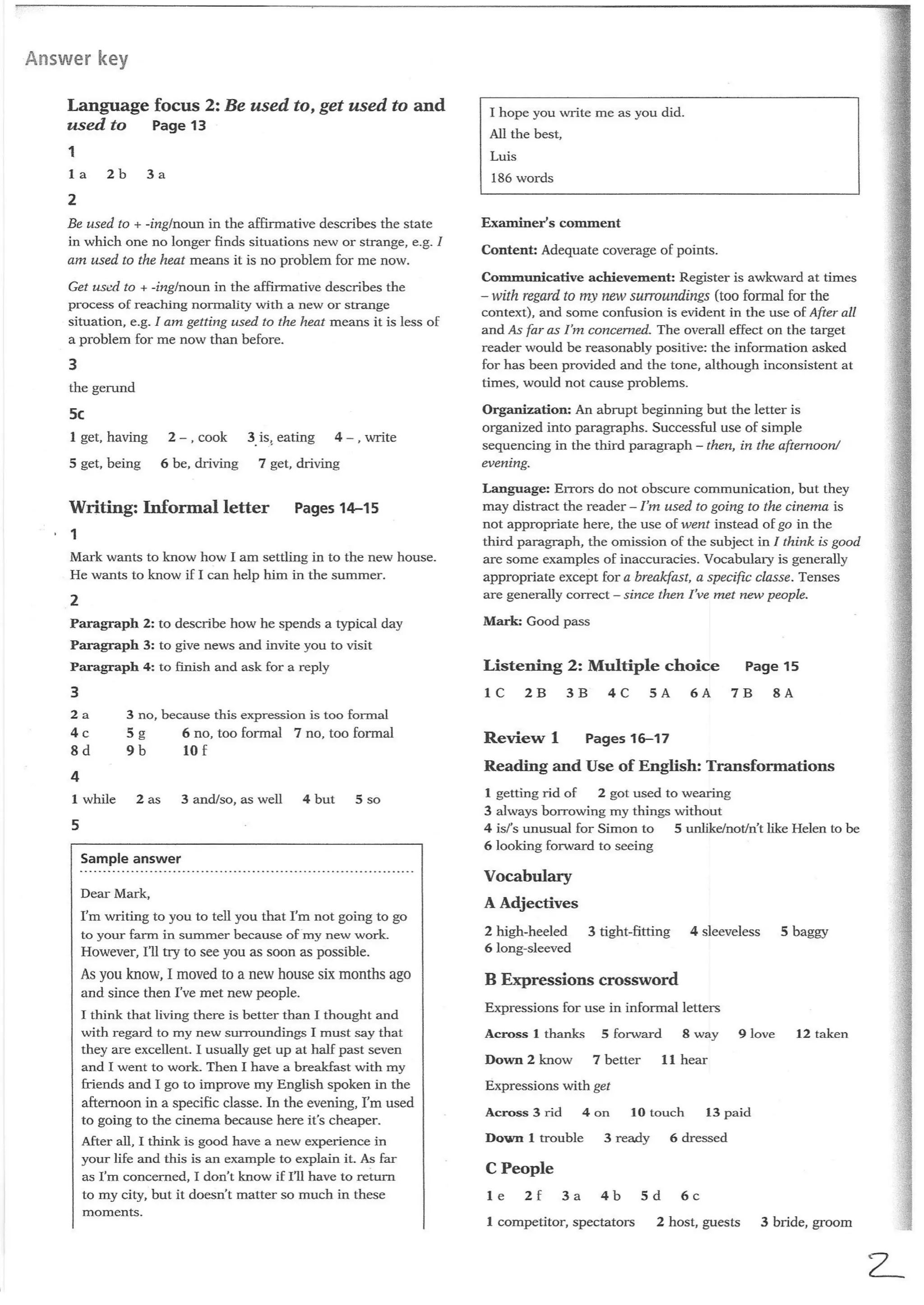 Answerkey ready for first 2016 | PDF