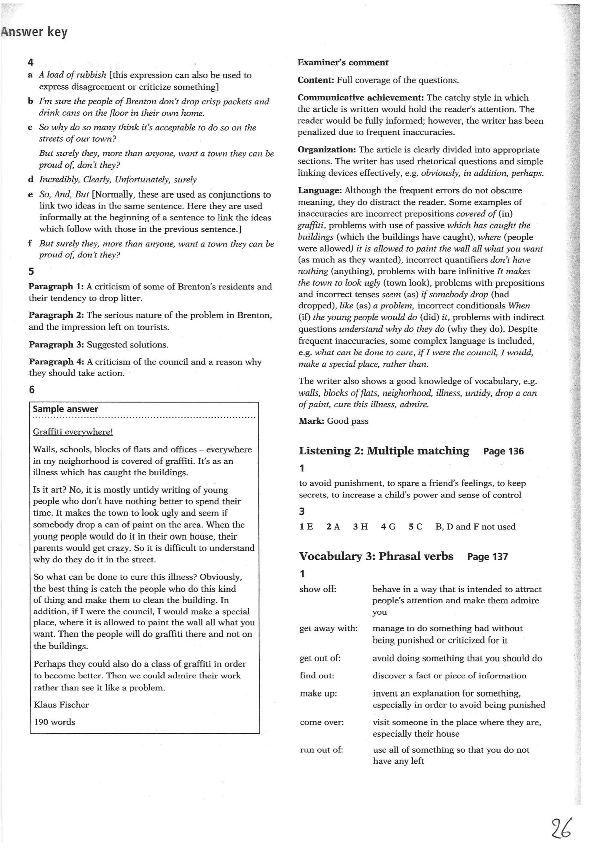 Answerkey ready for first 2016 | PDF