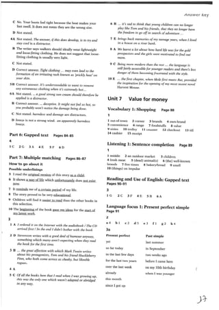 Answerkey ready for first 2016 | PDF
