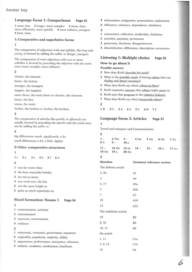 Answerkey ready for first 2016 | PDF