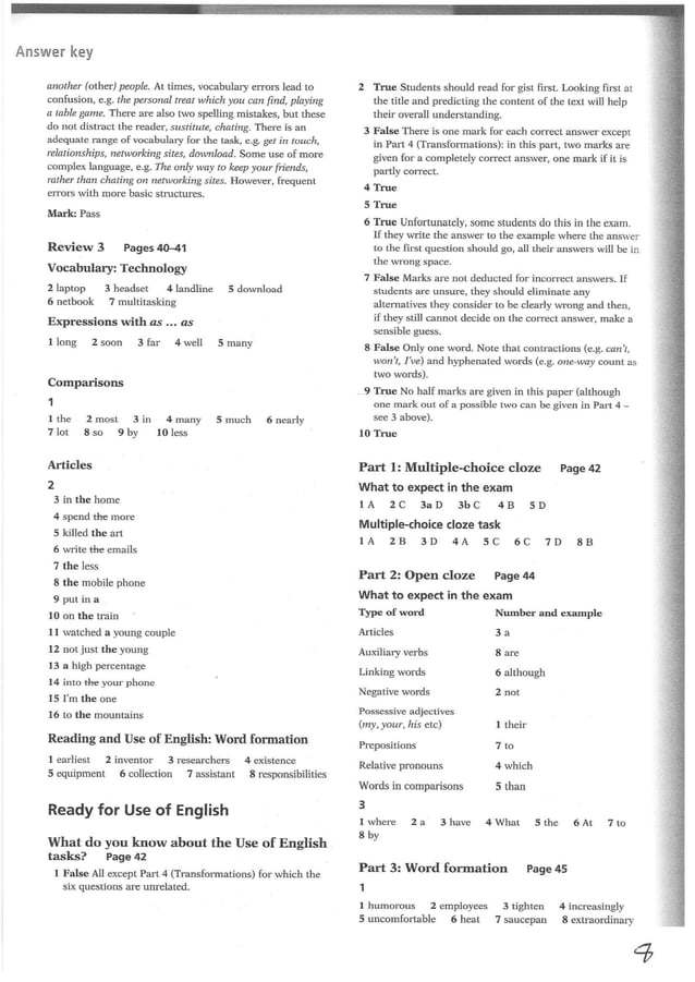 Answerkey ready for first 2016 | PDF