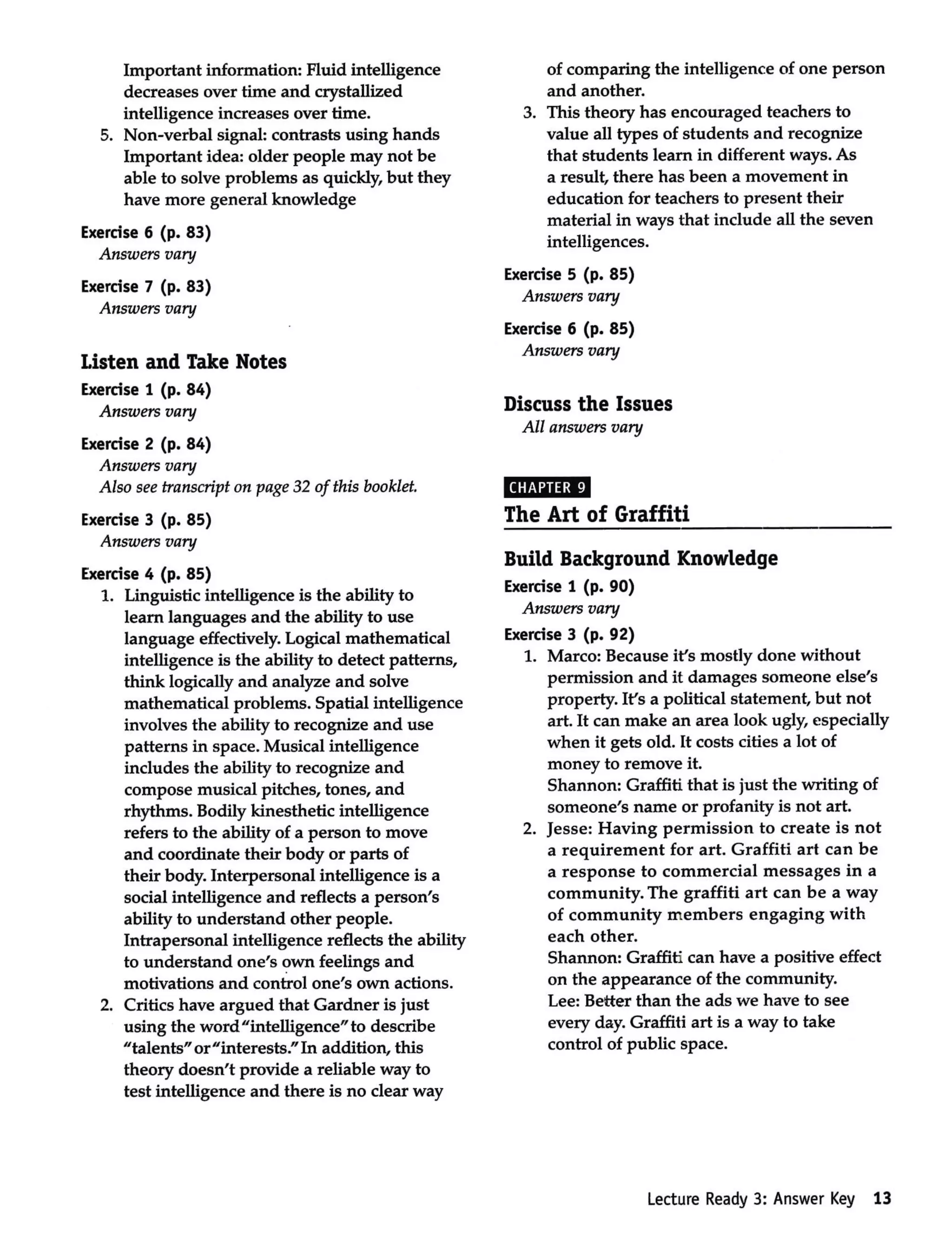 Lecture Ready 3 Strategies for Academic Listening, Note-taking, and ...