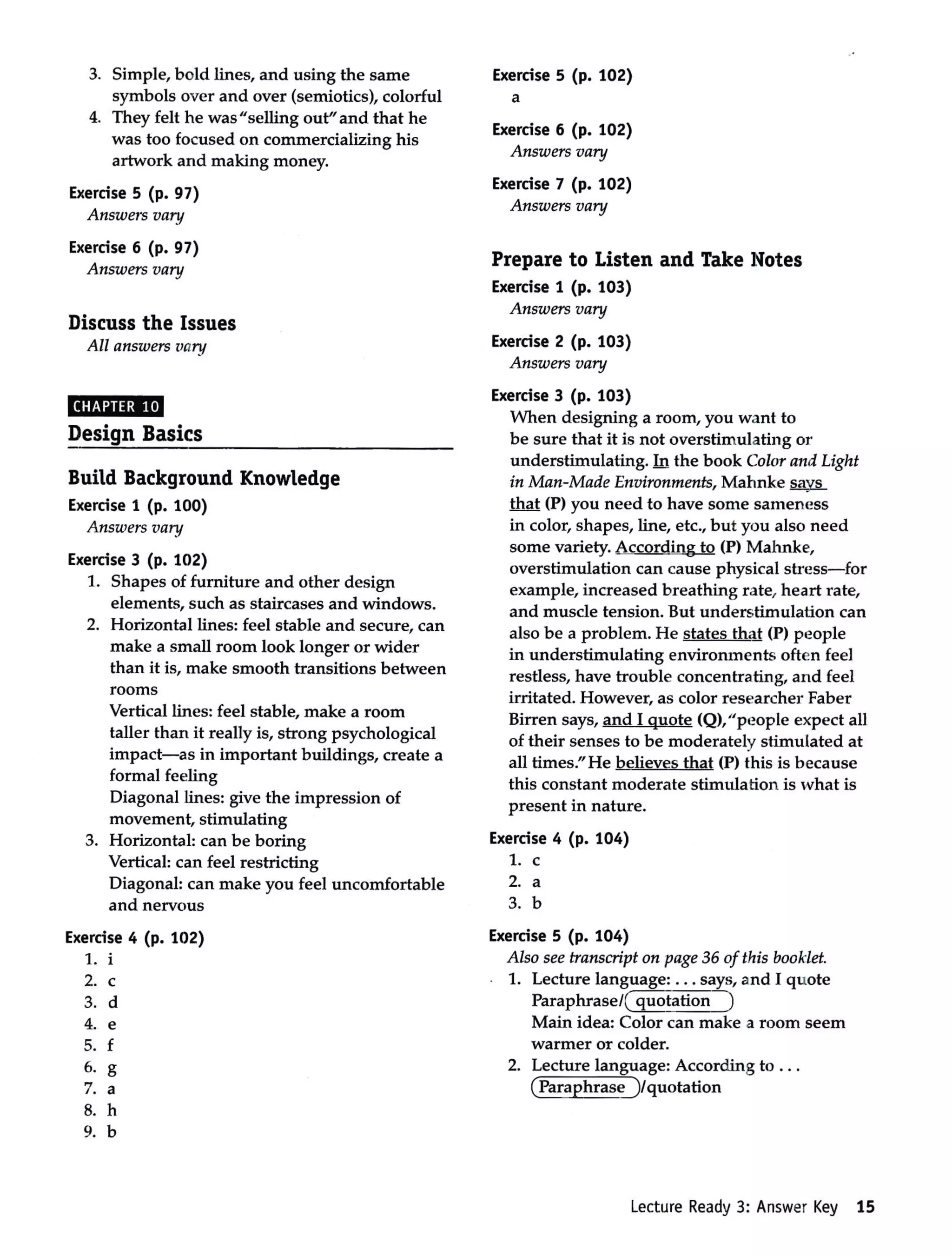 Lecture Ready 3 Strategies for Academic Listening, Note-taking, and ...