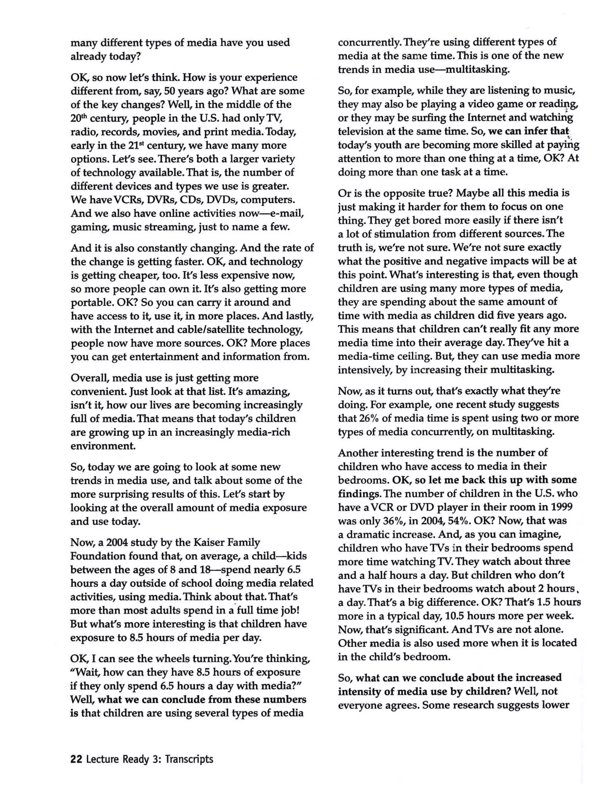 Lecture Ready 3 Strategies for Academic Listening, Note-taking, and ...