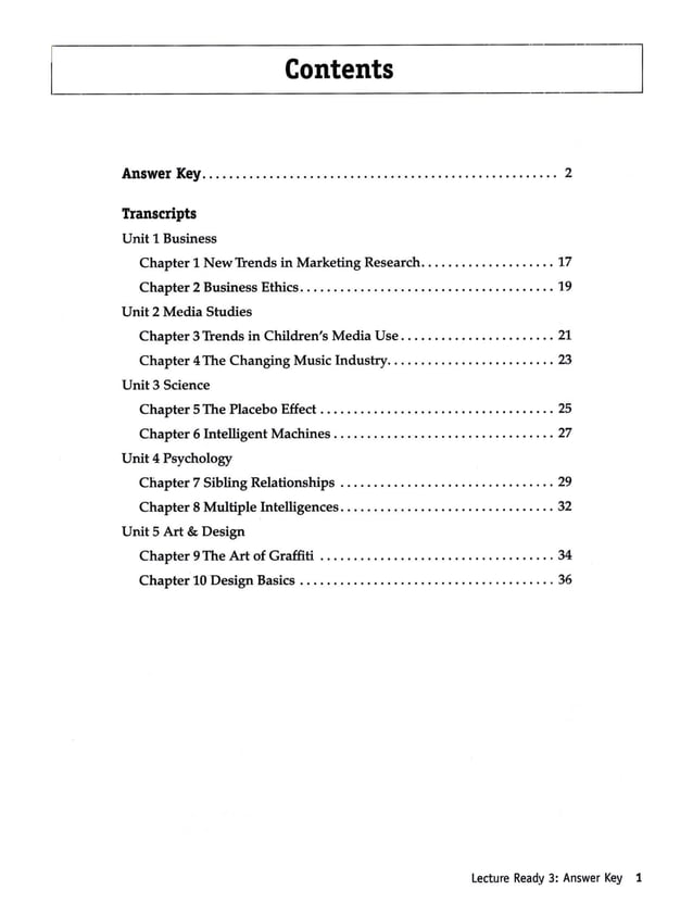 Lecture Ready 3 Strategies for Academic Listening, Note-taking, and ...