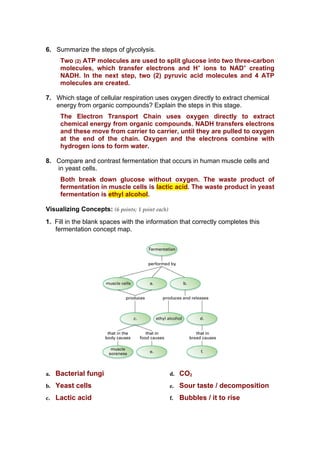 Answer key quiz no. 1 (3rd mp 2010) | DOC