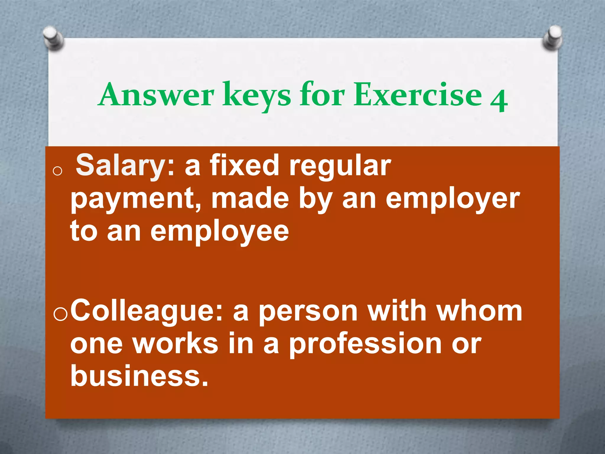 Answer keys | PPTX