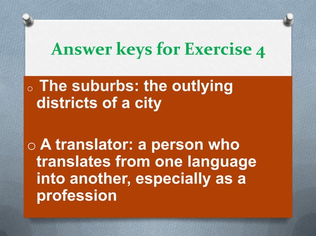 Answer keys | PPTX
