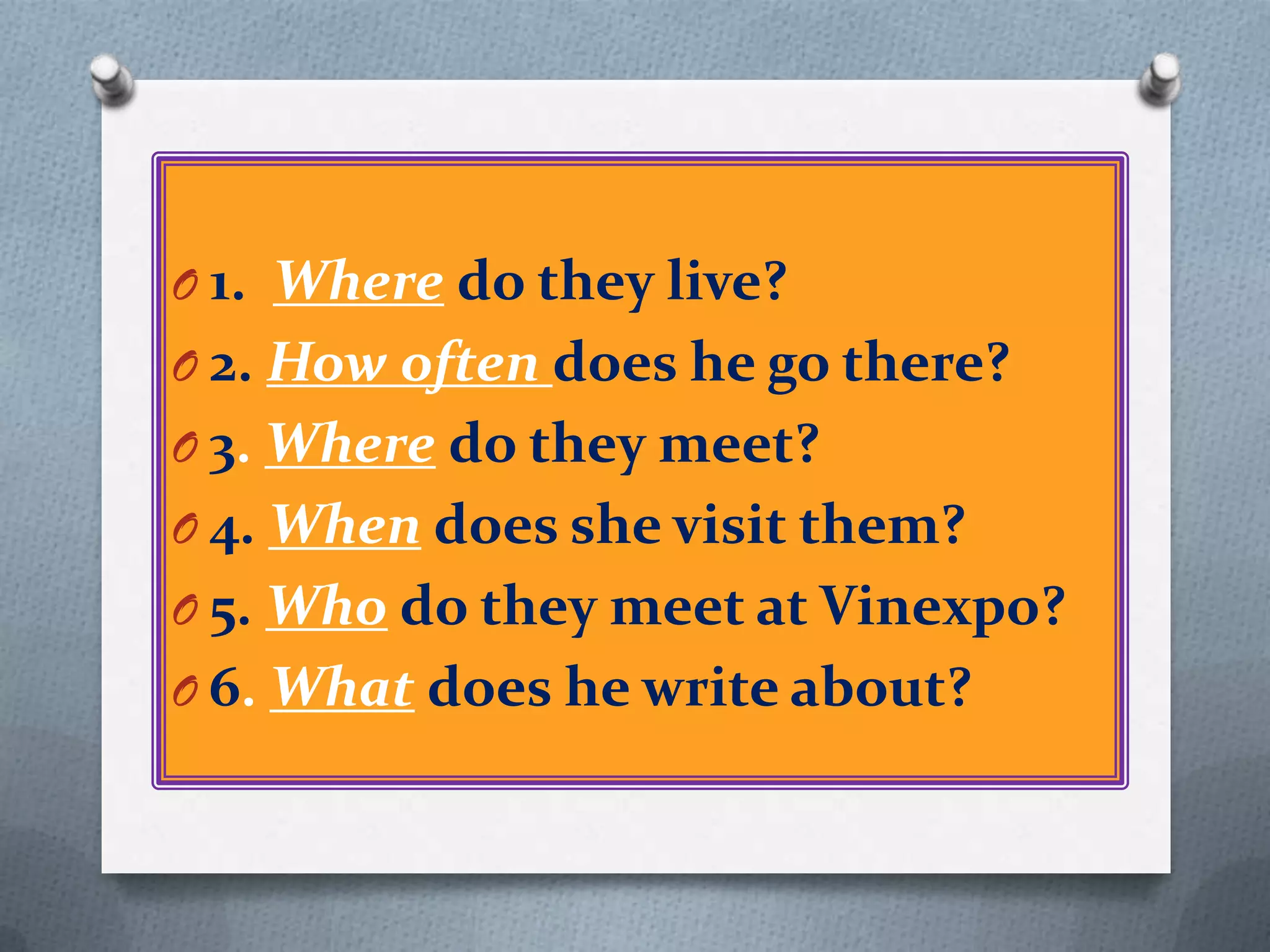 Answer Keys For Exercise 3 Ppt 