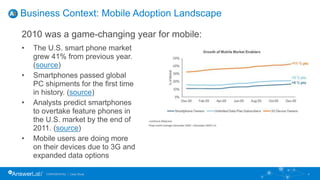 Creating a Seamless Mobile Consumer Experience - Case Study | PPT
