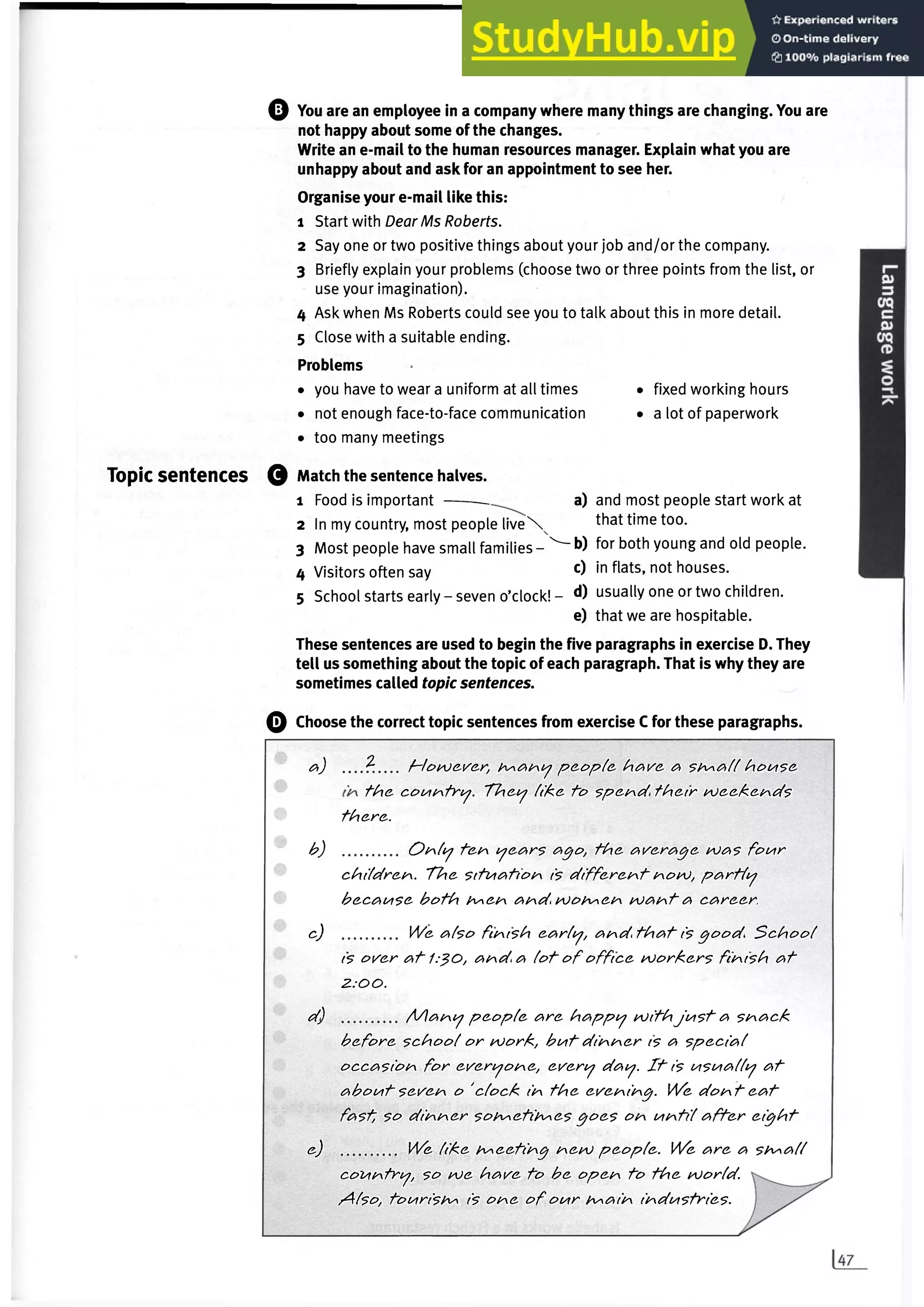 Answer Market Leader Pre-Intermediate | PDF | Food & Drink