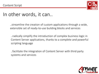 AnswerModules ModuleSuite | PPTX