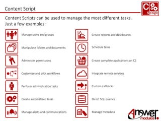 AnswerModules ModuleSuite | PPTX