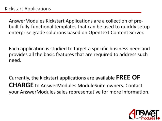AnswerModules - Supplier Invoice management | PPTX