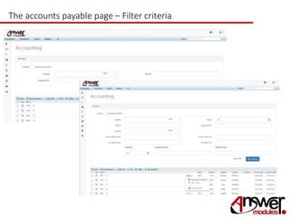 AnswerModules - Supplier Invoice management | PPTX