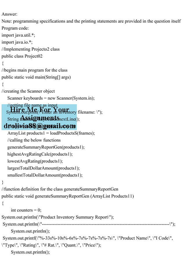 AnswerNote programming specifications and the printing statement.pdf | Free Download