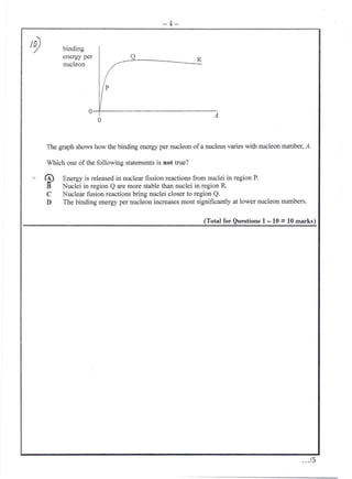 5 Nuclear decay test solutions | PDF