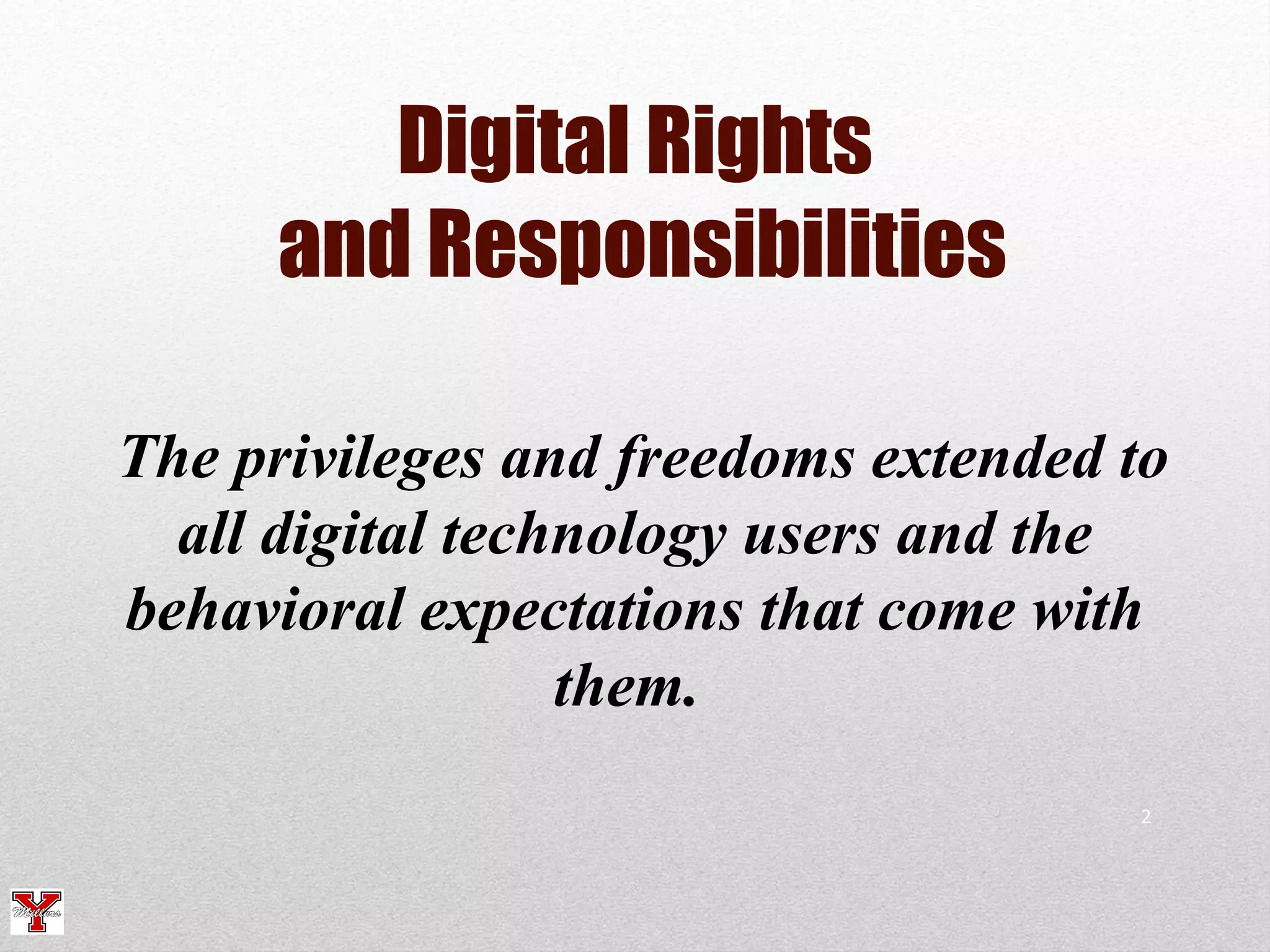 YPS Digital Citizenship - Lesson 1 -Answers | PPT | Technology & Computing