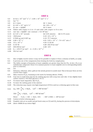 Answers | PDF | Chemistry | Science