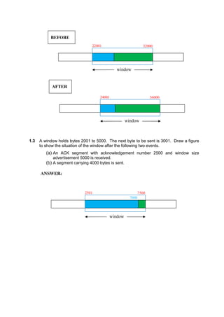 Answers computer networks 159334 assignment_2_2010 | PDF