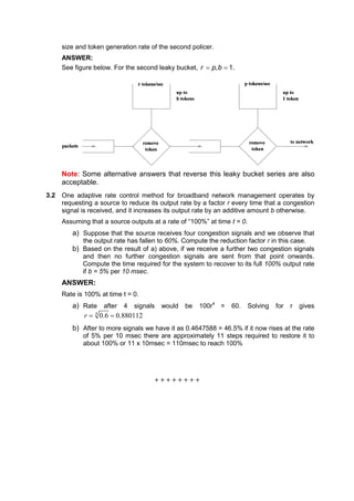 Answers computer networks 159334 assignment_2_2010 | PDF