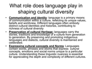 Culture and cultural definitions used in Sociology | PPT