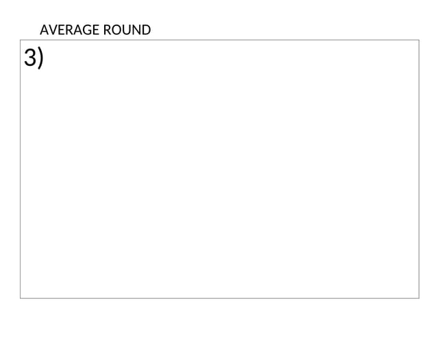 ANSWER SHEET AVERAGE ROUND, quiz bee docs. | DOCX
