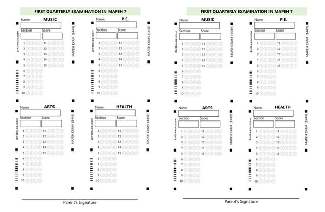 answer sheet exam.docx