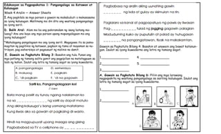 Answer Sheets_Grade 1_Quarter 1_Week4_Mother Tongue.pdf