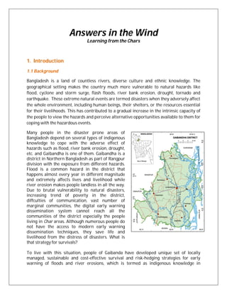 Answers in the wind-Community Knowledge for Early Warning | PDF