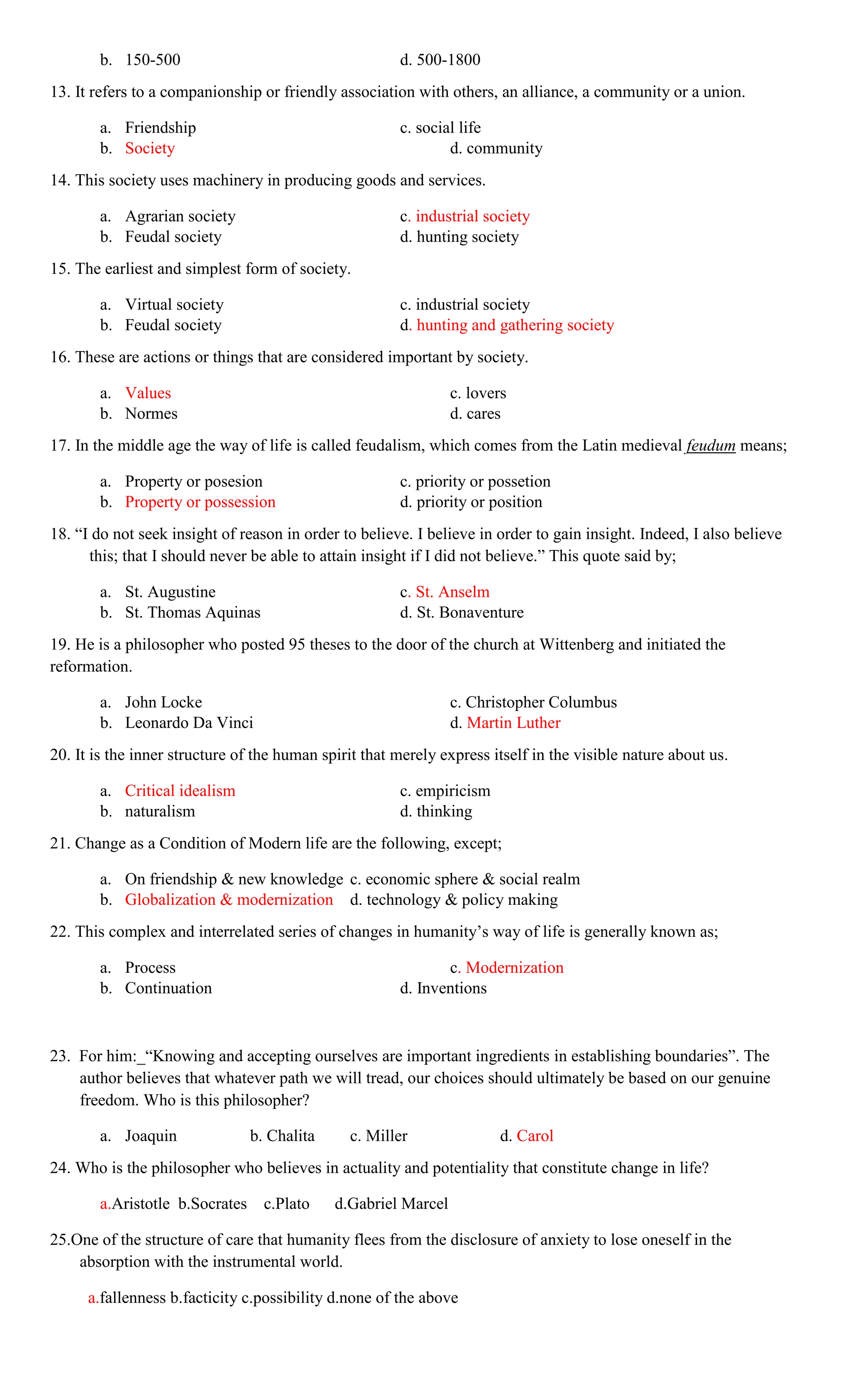 answers_key_intro_to_philosophy of the human person | DOC