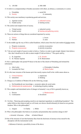 answers_key_intro_to_philosophy of the human person | DOC